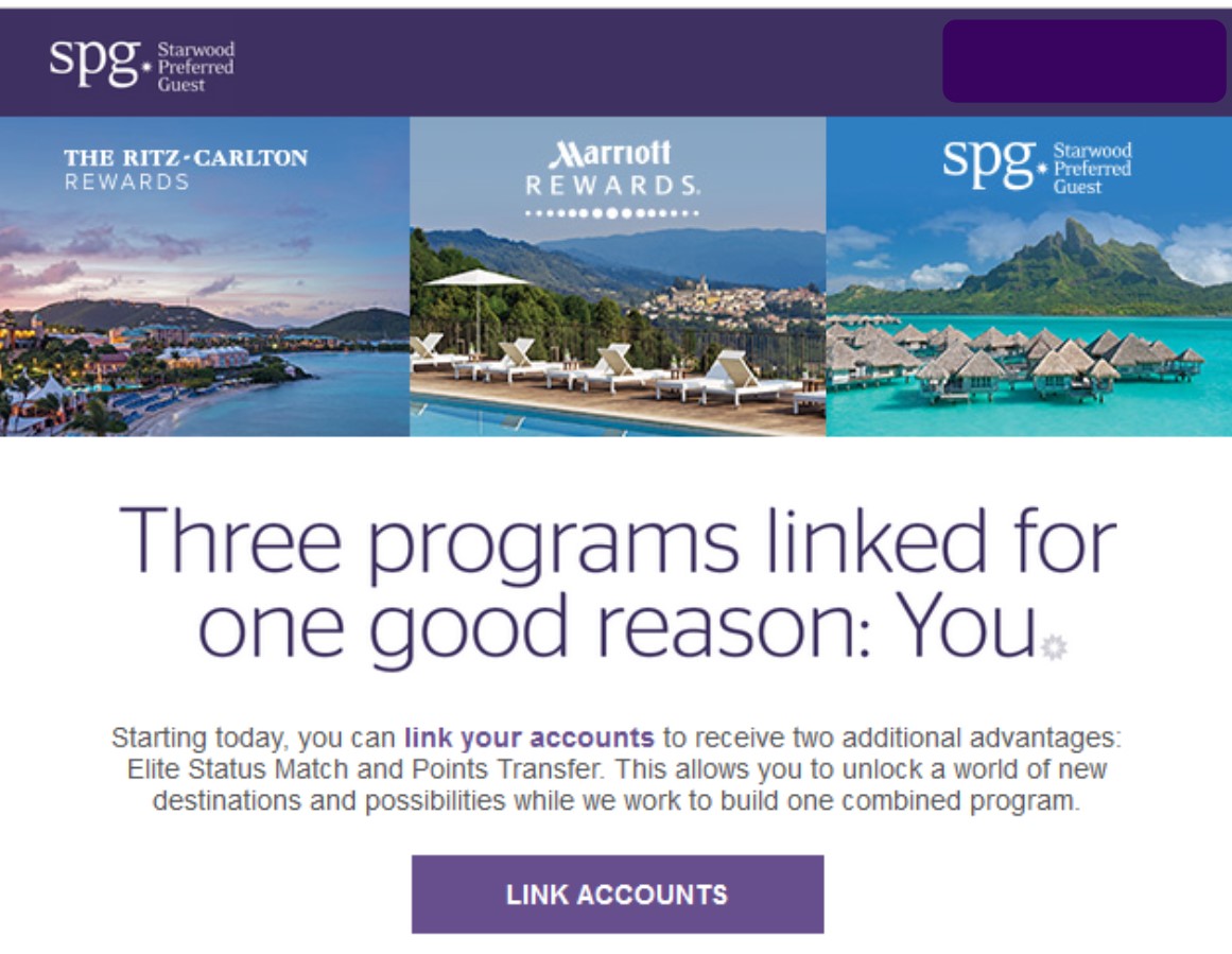 Marriott-Starwood Merger Complete, Link Accounts Now | 2B Traveling
